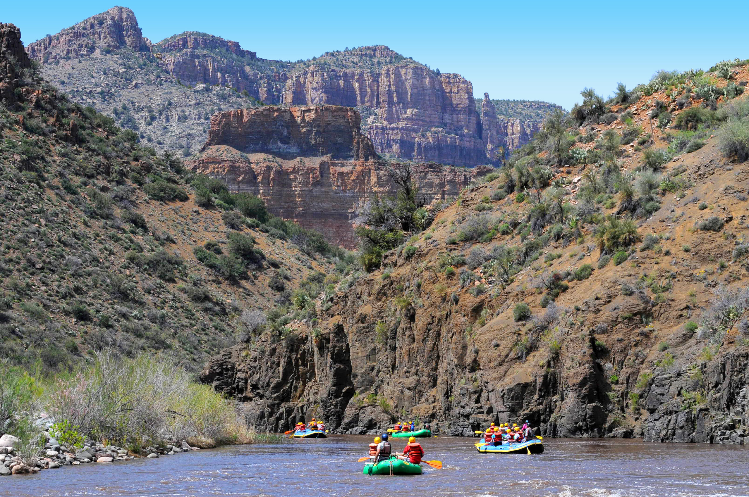 Arizona Rafting - Salt River White Water Rafting in Arizona